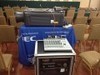 NEC NC1100L激光放映机亮相电专委会议_SHARP/NEC NC1200C_投影机新闻-中关村在线