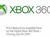 微软 Xbox 360 数字商店即将关闭，海量游戏迎来折扣_微软 Xbox360 E_业界资讯-中关村在线