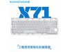 新盟X71机械键盘冰川白盐冰轴款促销中（全文）_新盟 X9机械键盘_家电导购-中关村在线