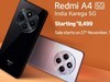 Redmi A4 5G在印度发布 搭载骁龙4s Gen2 售730元起_Redmi 智能电视 A43_业界资讯-中关村在线