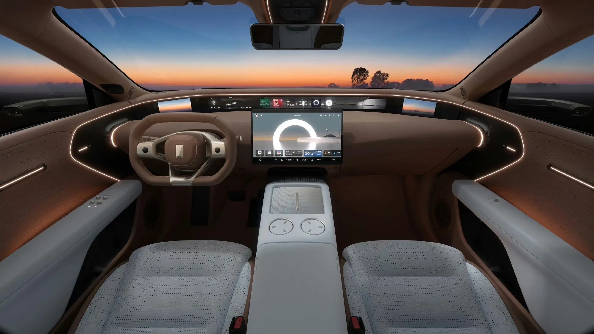 熟悉的家族风！阿维塔07内饰正式发布！_阿维塔15 2024款 后驱增程版_汽车新闻-中关村在线