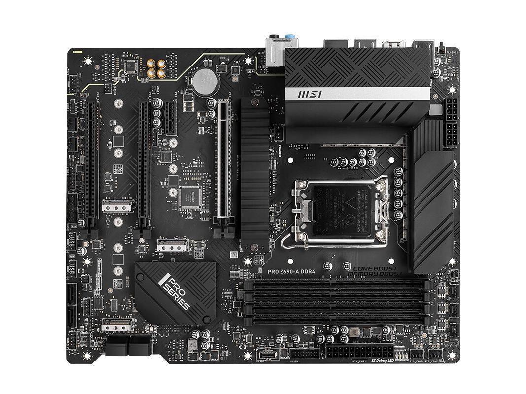 SATA2.0主板性价比推荐 运维场景下供电稳、接口全、扩展强（全文）_微星 PRO Z690-A DDR4_游戏硬件-中关村在线