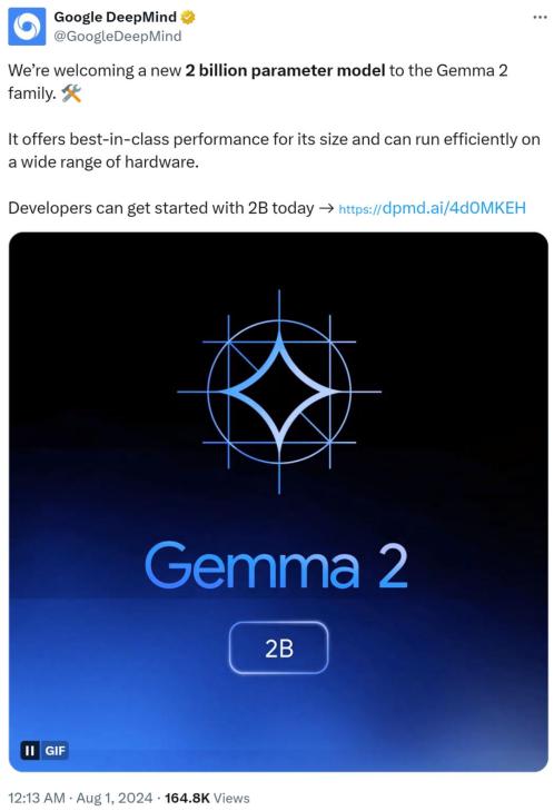 谷歌发布端侧小模型Gemma 2 2B，20亿参数可运行于手机电脑等终端（全文）_Google glass 2_人工智能-中关村在线