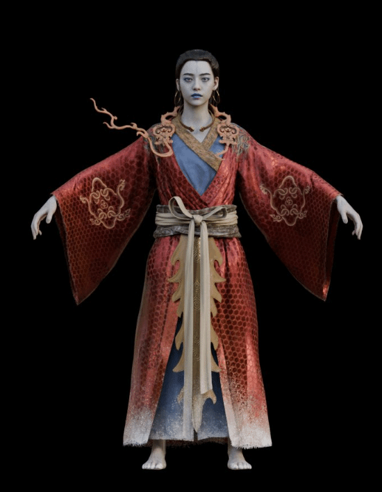 《黑神话：悟空》3D模型再曝光 美女Boss惹人爱_业界资讯-中关村在线