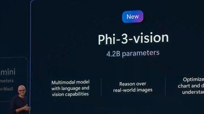 微软发布超潜力视觉模型 Phi-3-vision_人工智能-中关村在线