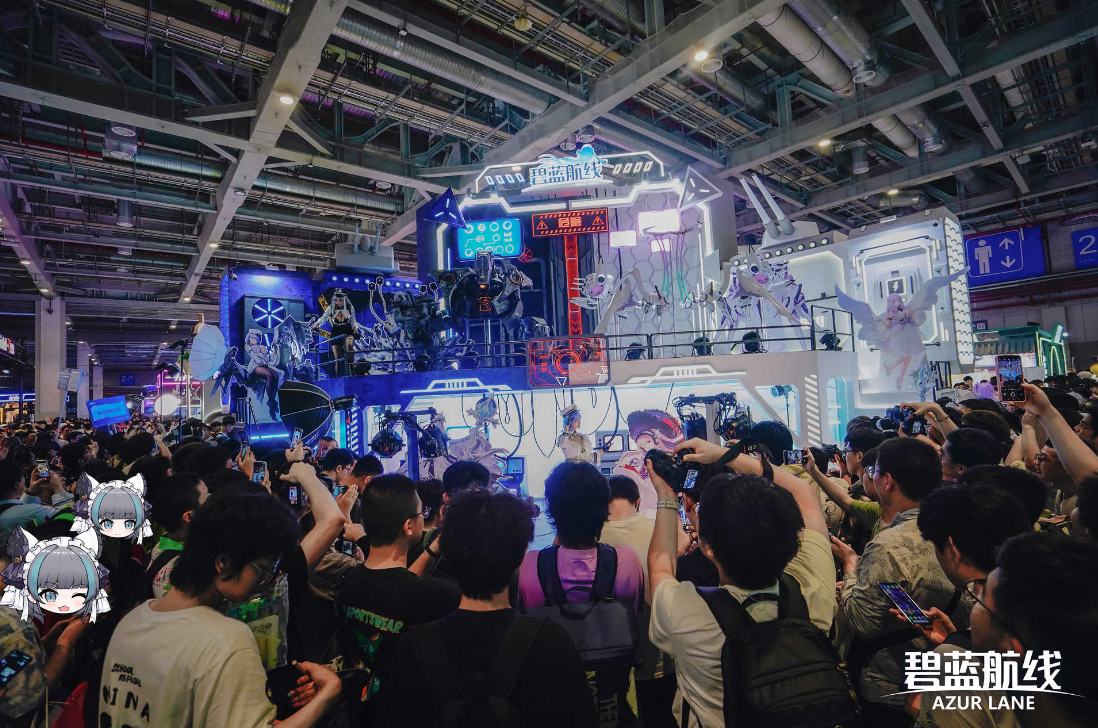 盛夏时节的科幻主题大冒险！《碧蓝航线》参展BW2024精彩回顾_业界资讯-中关村在线