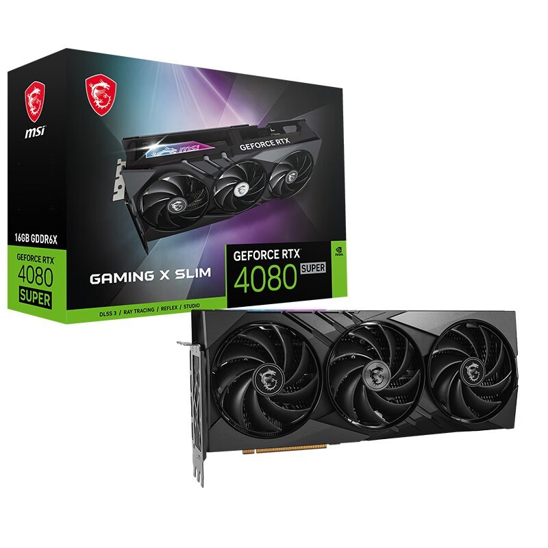 【手慢无】微星魔龙 GeForce RTX 4080 SUPER 显卡限时特惠！_微星 GeForce RTX 4080 16GB VENTUS 3X_游戏硬件显卡-中关村在线
