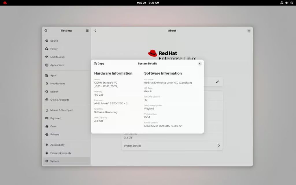 Red Hat Enterprise Linux 10 正式发布_Red Hat Enterprise Linux 6.0_人工智能-中关村在线