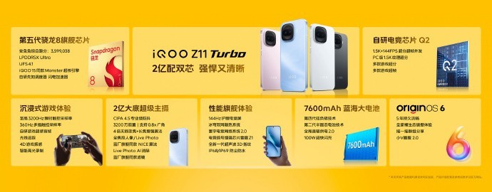 iQOO Z11 Turbo发布会汇总：同档唯一双芯+2亿像素主摄（全文）_iQOO Z11 Turbo_手机新闻-中关村在线