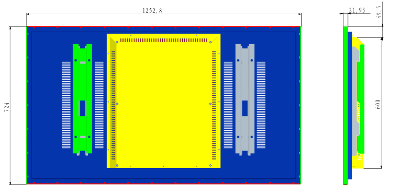 四维全景主动立体屏VR3D55寸横屏显示器_液晶显示器-中关村在线