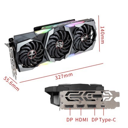 MSI/微星RTX 2080 SUPER 8G台式机独立显卡魔龙万图师RTX 2080S-中关村在线值买