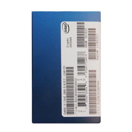 Intel/英特尔 赛扬G4900中文盒装处理器CPU八代双核CPU-中关村在线值买