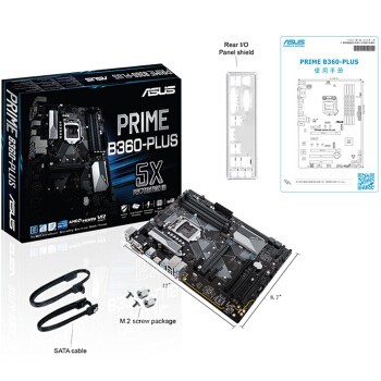 华硕（ASUS） B360 系列 台式电脑游戏主板 PRIME B360 PLUS-中关村在线值买