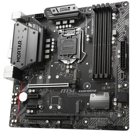 MSI/微星 B360M MORTAR迫击炮电竞主板（Intel B360/LGA 1151）-中关村在线值买