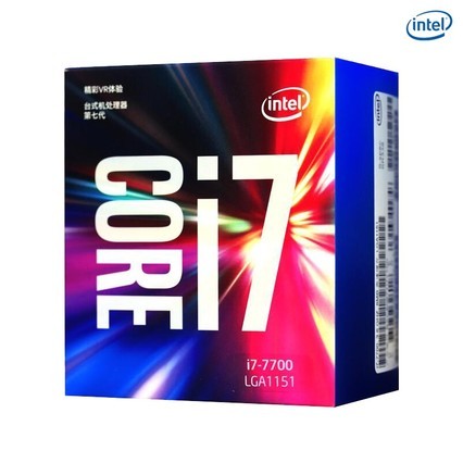 Intel/英特尔 I7 7700 LGA1151 中文盒装处理器 酷睿i7第7代CPU-中关村在线值买