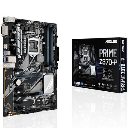Asus/华硕 PRIME Z370-P台式机游戏电脑主板支持1151针i5 i7 CPU-中关村在线值买