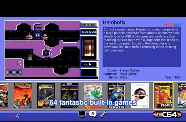 古董游戏机Commodore64复刻THEC64年底发售_产品资讯-中关村在线