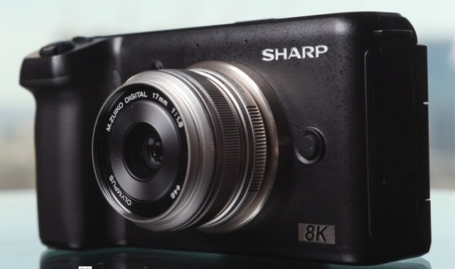 夏普8K相机低于4000美金 预计19年年底出货 （全文）_夏普 8K MFT相机_数码影像新闻-中关村在线