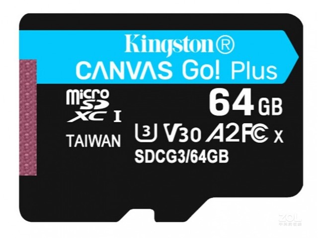 【手慢无】专为高性能应用设计！64GB金士顿MicroSD卡优惠至49.9元_金士顿 SDCG3/64GB_游戏硬件存储-中关村在线