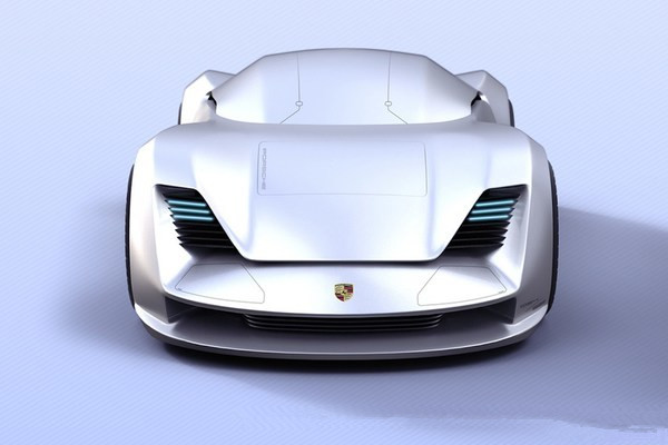 科幻座驾 保时捷自动驾驶概念车官图_汽车科技新闻-中关村在线