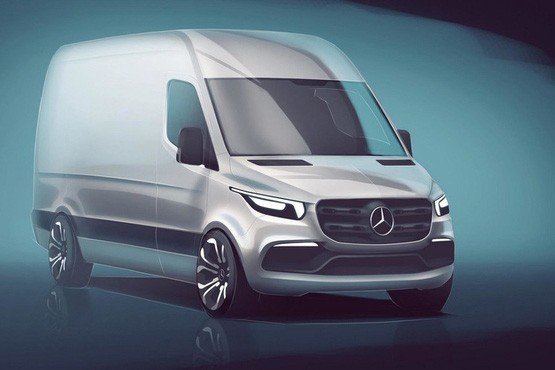 全电动大型MPV 全新奔驰Sprinter车曝光_汽车科技新闻-中关村在线