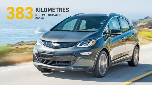 雪佛兰Bolt续航里程达383km 叫板特斯拉_汽车科技新闻-中关村在线