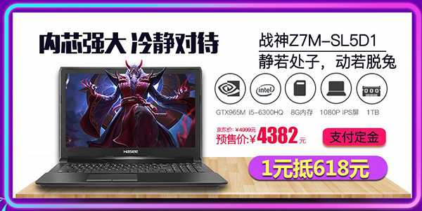 粽子节来了！神舟疯狂活动 1元抵618元！_神舟笔记本电脑_笔记本-中关村在线