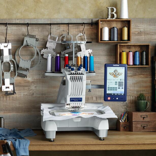 Brother商用绣花机PR670E焕新上市_兄弟打印机_办公打印-中关村在线
