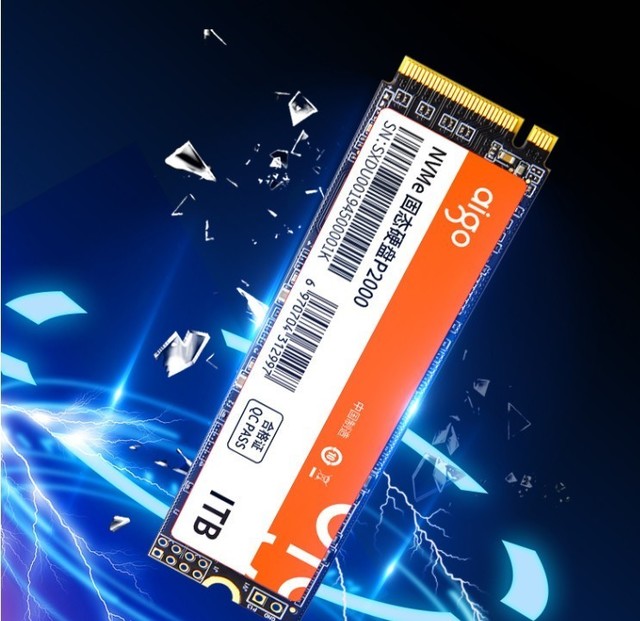 爱国者P2000 M.2 NVMe 固态硬盘 1TB 爆降150元（全文）_aigo P2000_笔记本新闻-中关村在线