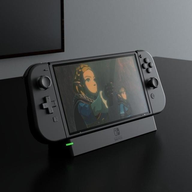 新Switch Pro谍照曝光:黑白配色+金属外壳_笔记本-中关村在线