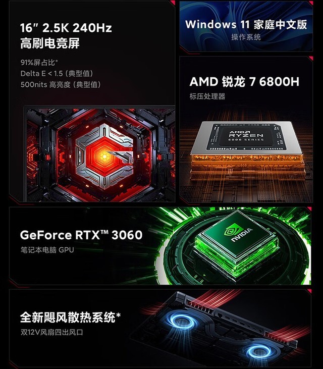 低于首发 Redmi G Pro锐龙版促销7299元_笔记本导购-中关村在线