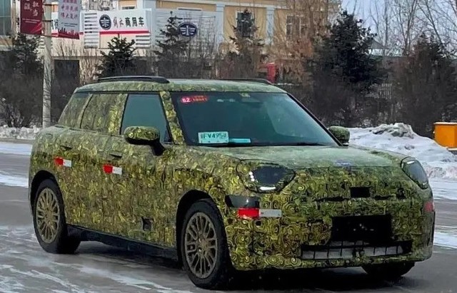 国产MINI Aceman谍照曝光 运动感十足_汽车科技新闻-中关村在线