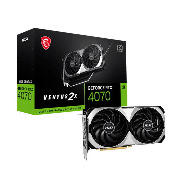 【手慢无】高性能专业级显卡 微星RTX4070万图师2X 12G OC显卡仅售4079_微星 GeForce RTX 4070 VENTUS ...