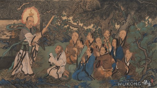 《黑神话：悟空》壁画作者身份揭秘 美院国画专业研究生作品_业界资讯-中关村在线