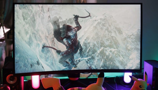 华为遥遥领先，联想Lecoo K2728QLC电竞显示器开始狂飙_游戏硬件显示器-中关村在线