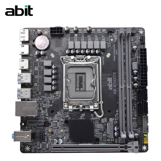 【手慢无】价格大跳水！ABIT 升技 AB-B760ITX D4 Mini-ITX主板超值优惠_游戏硬件主板-中关村在线