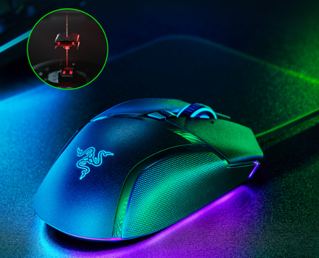 【手慢无】26000DPI，11个幻彩灯区，雷蛇RGB游戏鼠标仅售269元_Razer 巴塞利斯蛇V3有线鼠标_游戏硬件键鼠外设-中关村在线