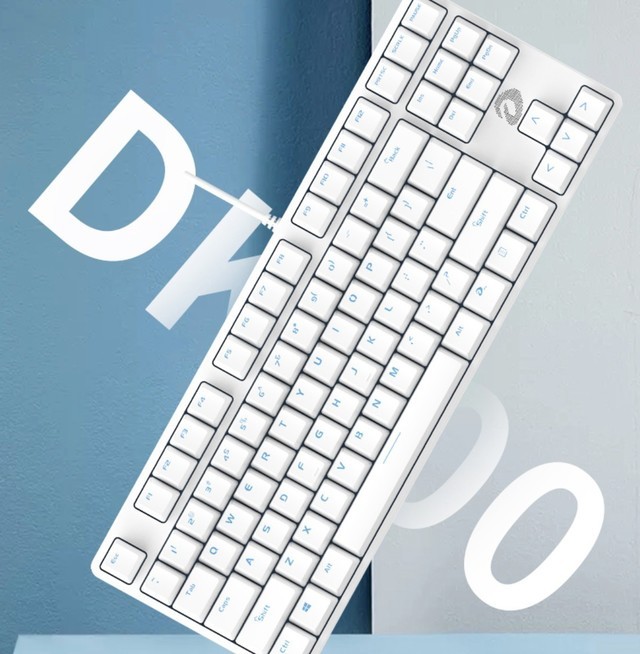 入门好选择 达尔优DK100机械键盘仅需89元_DIY一体机行情-中关村在线