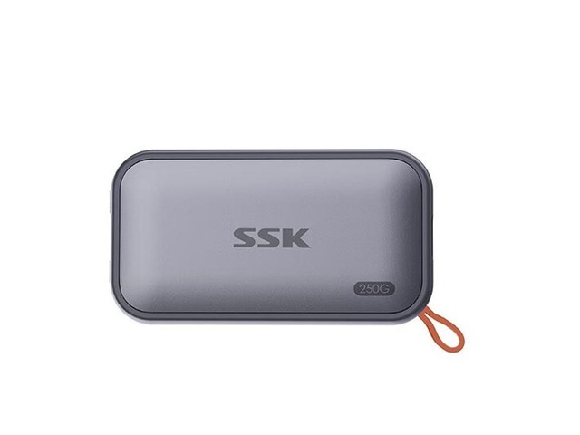 【手慢无】速度超快！SSK飚王Type-c USB3.2移动硬盘254元_SSK飚王 SD500 250GB_游戏硬件存储-中关村在线