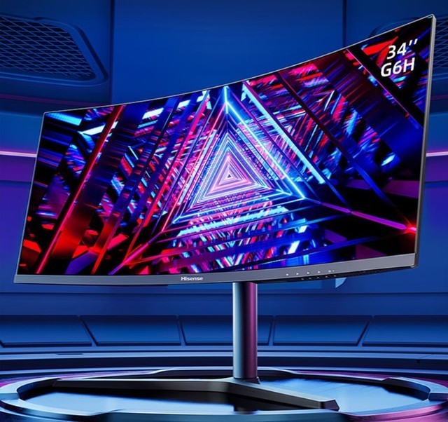 海信新款34寸带鱼屏1499元首发：165Hz高刷 1ms急速响应_笔记本新闻-中关村在线