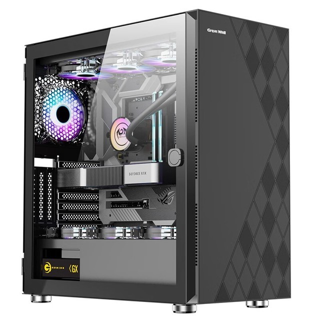 【手慢无】长城暗战H501全塔侧透机箱超值促销_游戏硬件机箱电源-中关村在线