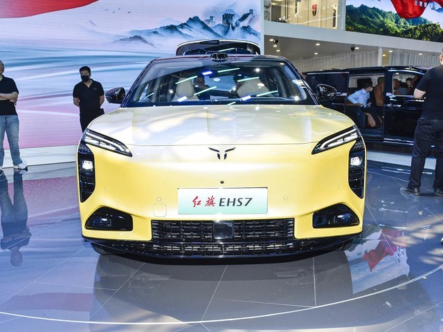 红旗EHS7外观亮相太美了！_汽车新闻-中关村在线