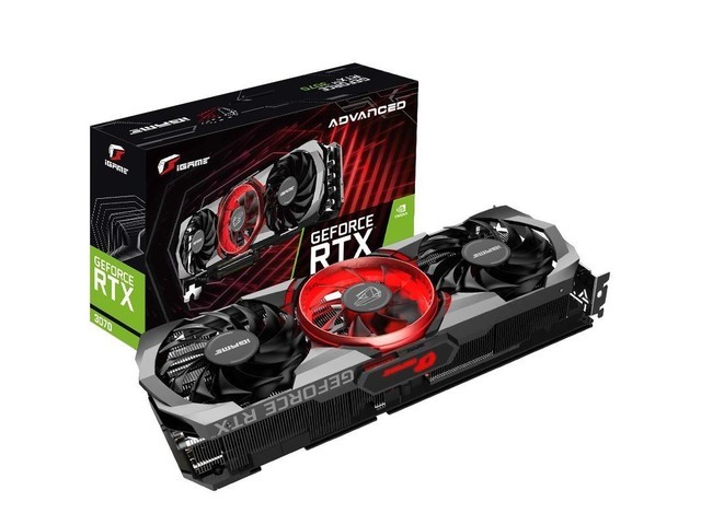 【手慢无】七彩虹RTX3060显卡爆降至3049元！性能强劲_七彩虹 iGame GeForce RTX 3070 Advanced OC_游戏硬件显卡-中关村在线