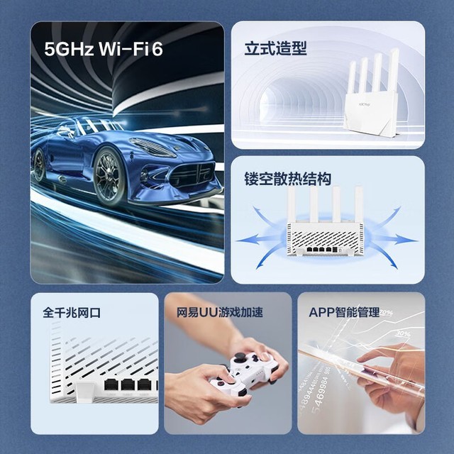 【手慢无】WiFi6增强版！这款路由器仅需169元_ZOL企业站-中关村在线