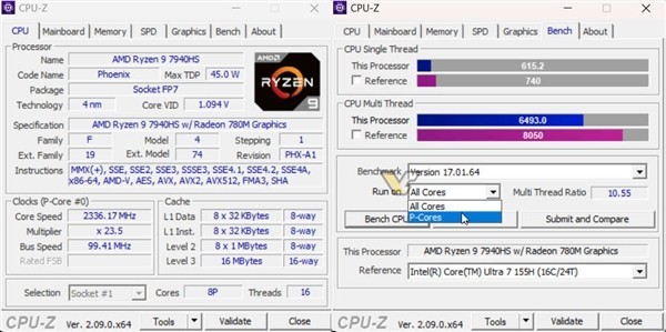 CPU-Z新版发布：跑分不用小核！第一次原生支持骁龙_业界资讯-中关村在线