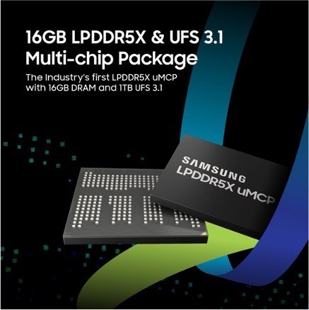 三星LPDDR5X uMCP多芯片封装产品荣获CES 2023存储器创新奖_游戏硬件存储-中关村在线