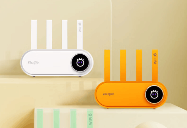 【手慢无】首款自带智慧屏的锐捷智能WiFi6路由器仅售469元_ZOL企业站-中关村在线