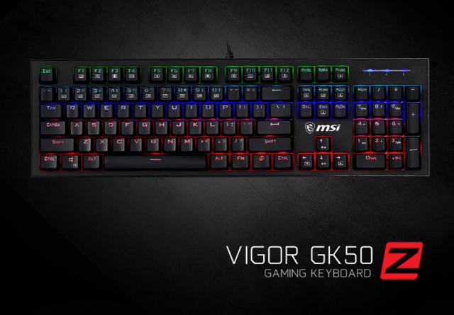 【手慢无】微星爆款RGB流光机械键盘到手仅109元（全文）_微星 GK50Z 机械键盘_游戏硬件键鼠外设-中关村在线