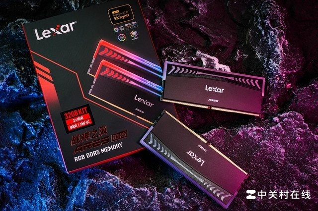 Lexar雷克沙ARES战神之翼DDR5 8000 RGB内存赏析_雷克沙内存_游戏硬件存储-中关村在线