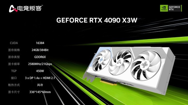 代际飞跃 电竞叛客发布GeForce RTX 40系列显卡_游戏硬件显卡-中关村在线